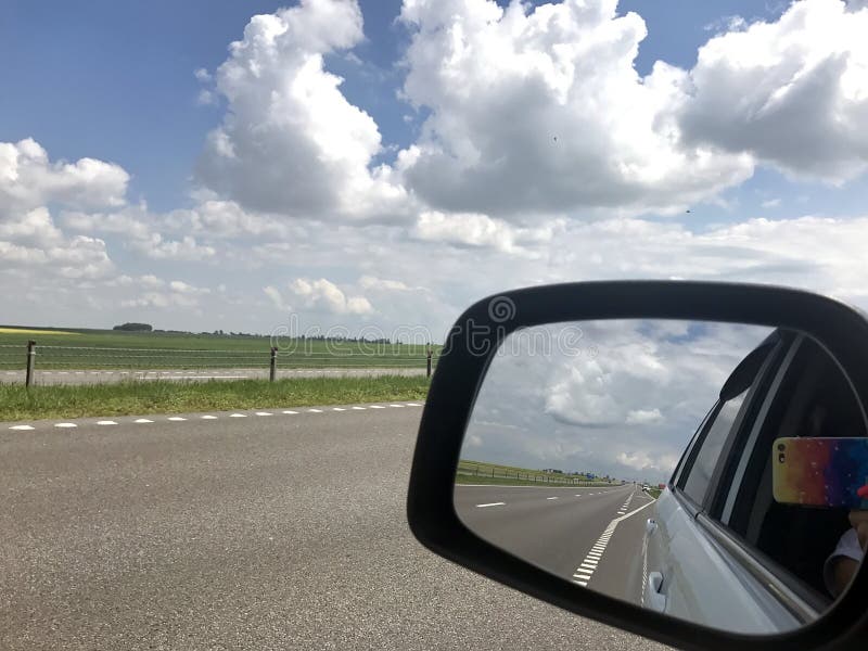 Road with clouds stock image. Image of sunset, magic - 94015937