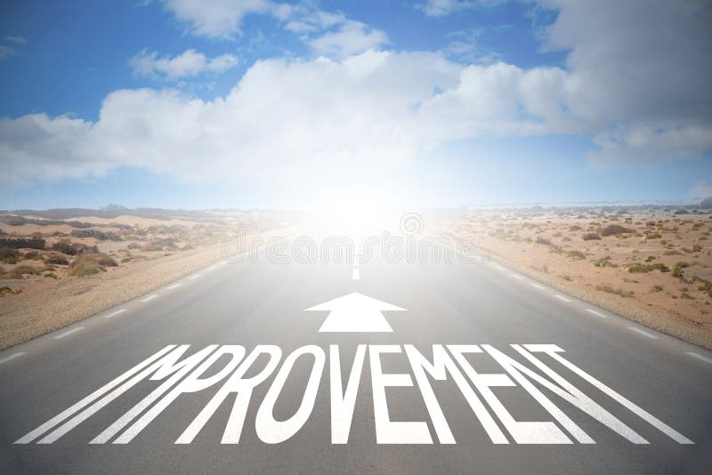 Highway/ Road Concept - Improvement Stock Photo - Image of skyline ...