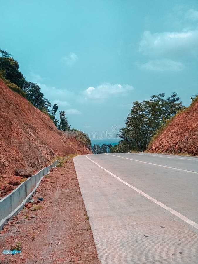 The Road that Connects One Area To Another Located at the Foot of the ...