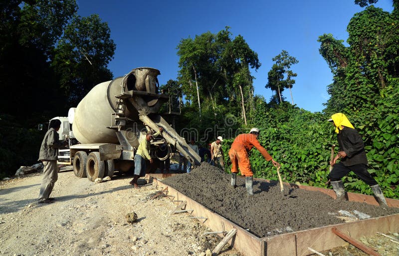 Road Construction editorial stock image. Image of engineering - 22228374