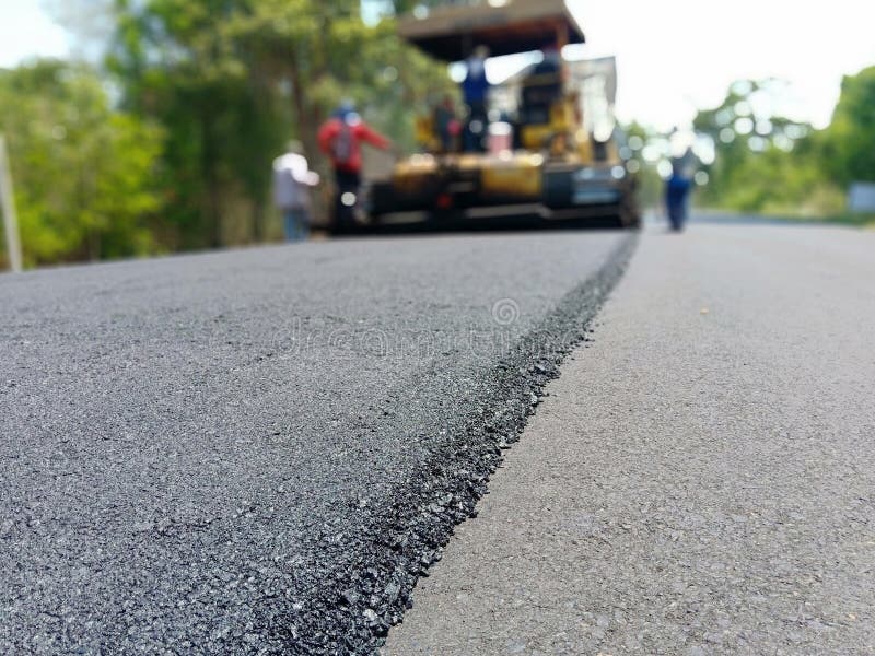 Road construction stock photo. Image of outdoor, line - 146388994