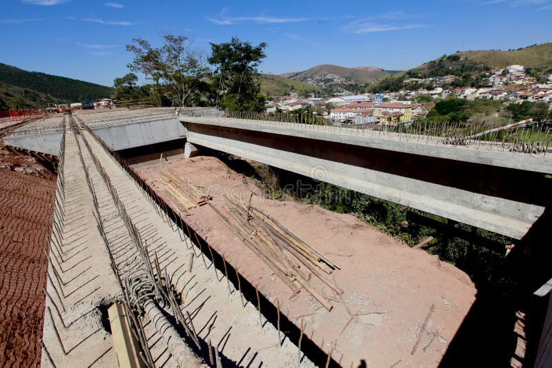Road Construction in Brazil Stock Image - Image of equipment, civil ...