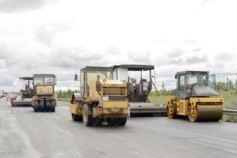 Road Construction Equipment Stock Image - Image of land, mode: 61419467