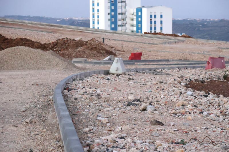 Road Construction, Sidewalk Construction, Construction Site, Workers ...