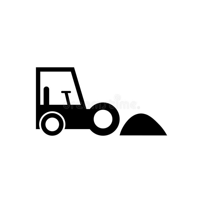 Road Construction Sign. Construct Progress Warning Vector Symbol. Road ...