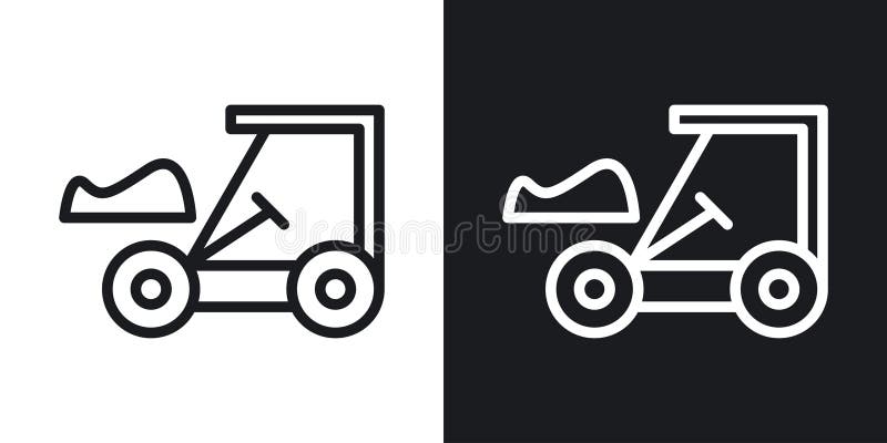 Road Construction Sign. Construct Progress Warning Vector Symbol. Road ...