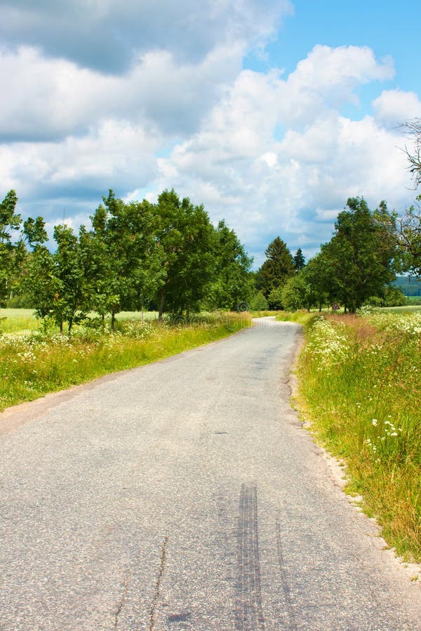 Road in countryside stock photo. Image of fields, countryside - 19992690