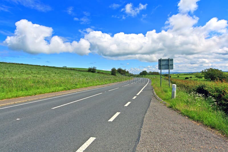 A road in the countryside stock photo. Image of outdoor - 20979108