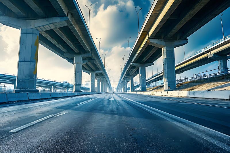 Road Currently Under Construction at Several Levels To Increase Traffic ...