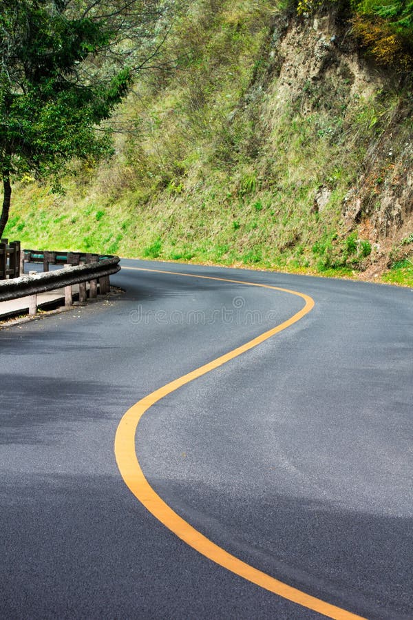 Road curve stock image. Image of scenic, transport, rural - 52134959