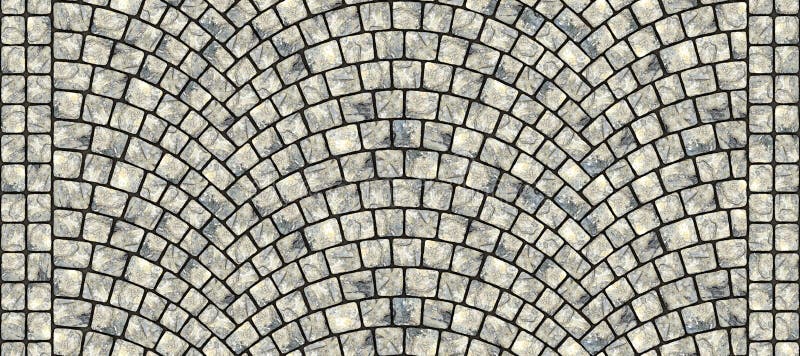 Road Curved Cobblestone Texture 103 Stock Illustration - Illustration ...
