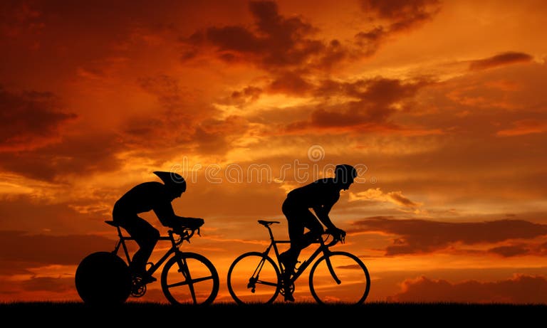 Road Cycle Silhouette Stock Illustrations – 15,532 Road Cycle ...