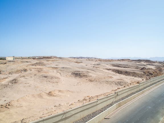 Road in the desert stock photo. Image of view, highway - 154598558