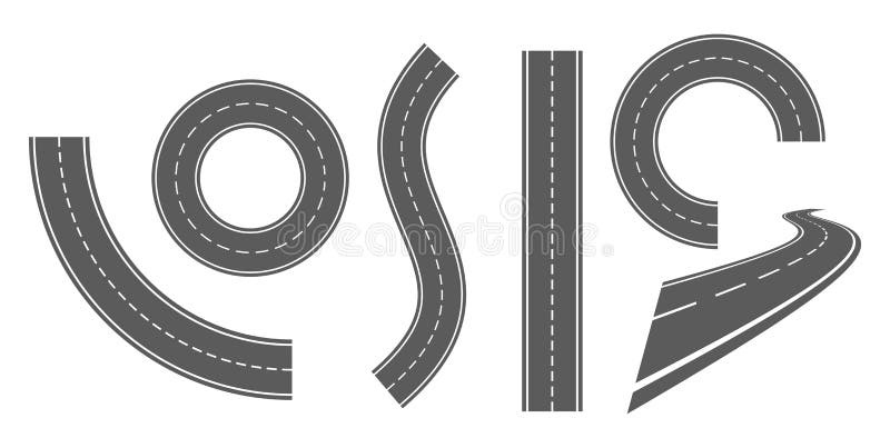 Road design icon stock vector. Illustration of trip - 200996640