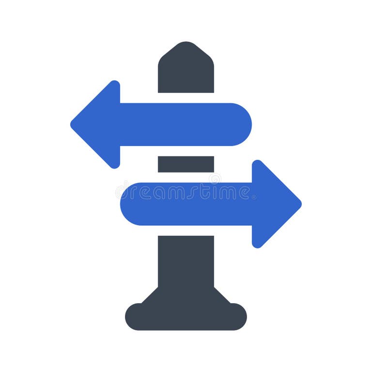 Road direction icon stock vector. Illustration of designed - 201138167