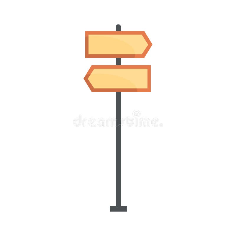 Split Arrow Road Signs Stock Illustrations – 79 Split Arrow Road Signs ...