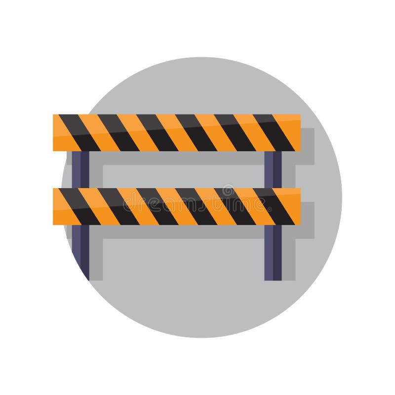 Road Diversion, Flat Design Vector Illustration Stock Vector ...