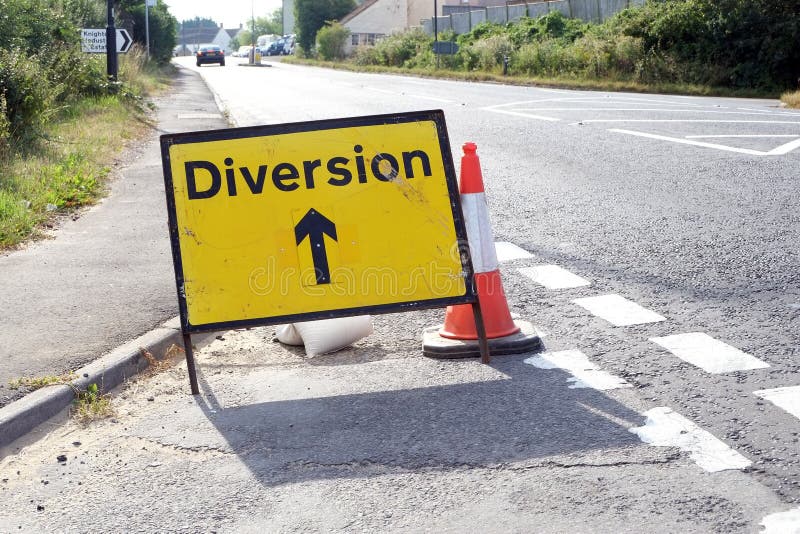 264 Road Diversion Signs Stock Photos - Free & Royalty-Free Stock ...