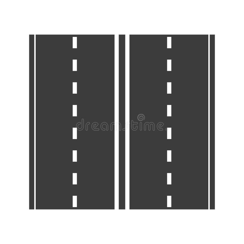 Road element. Highway part stock illustration. Illustration of layout ...