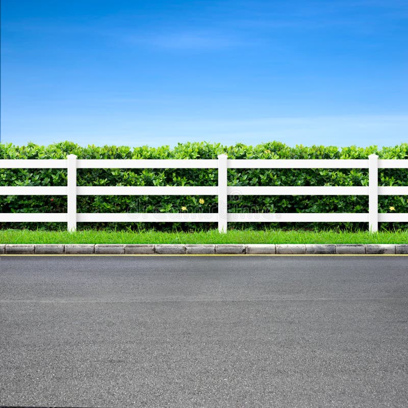 Road and fence stock photo. Image of rural, traveling - 43211508