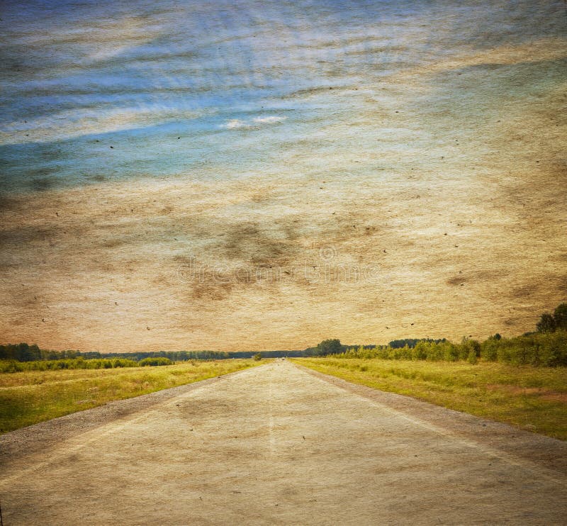 Road in a field stock photo. Image of pasture, daylight - 29237018