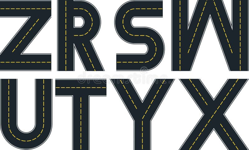 Road stock vector. Illustration of vector, path, pattern - 160729006