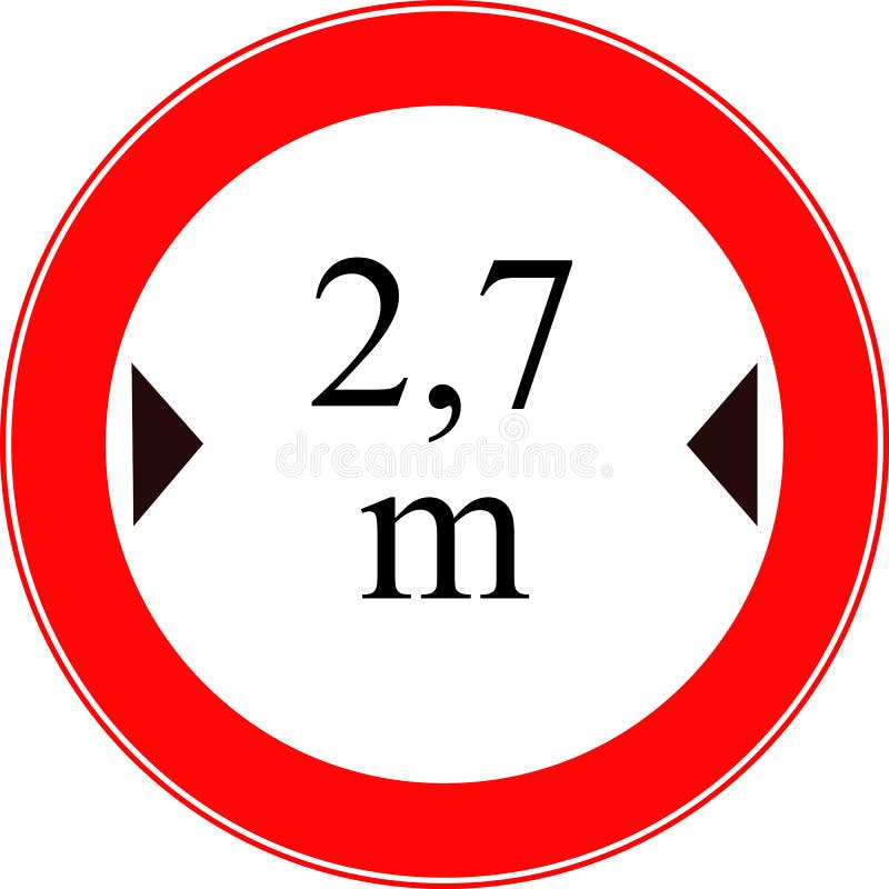 Road restriction signs stock vector. Illustration of enter - 38732042