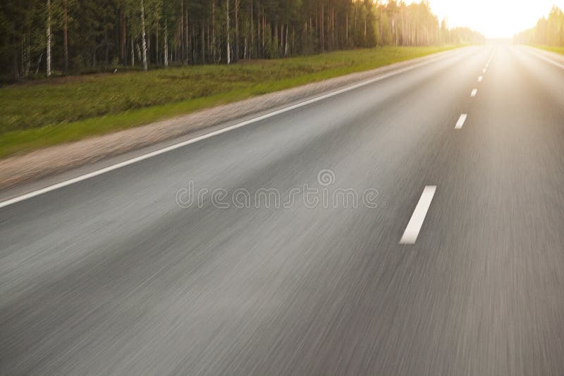 The Road Going into the Distance Stock Photo - Image of horizon, beauty ...