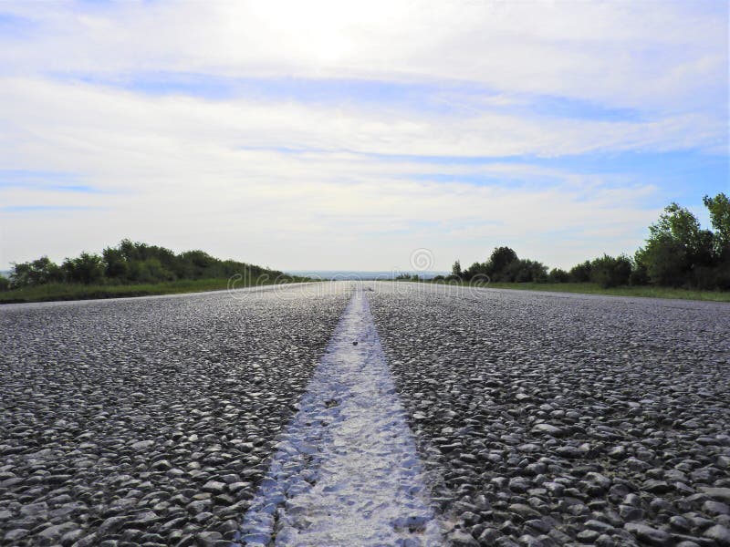 The Road Going into the Distance Stock Photo - Image of rural, road ...