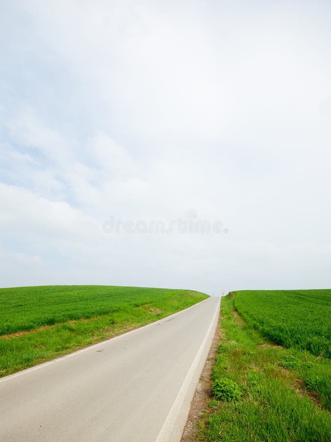 Green, Road, Grass, Sky Picture. Image: 121934919