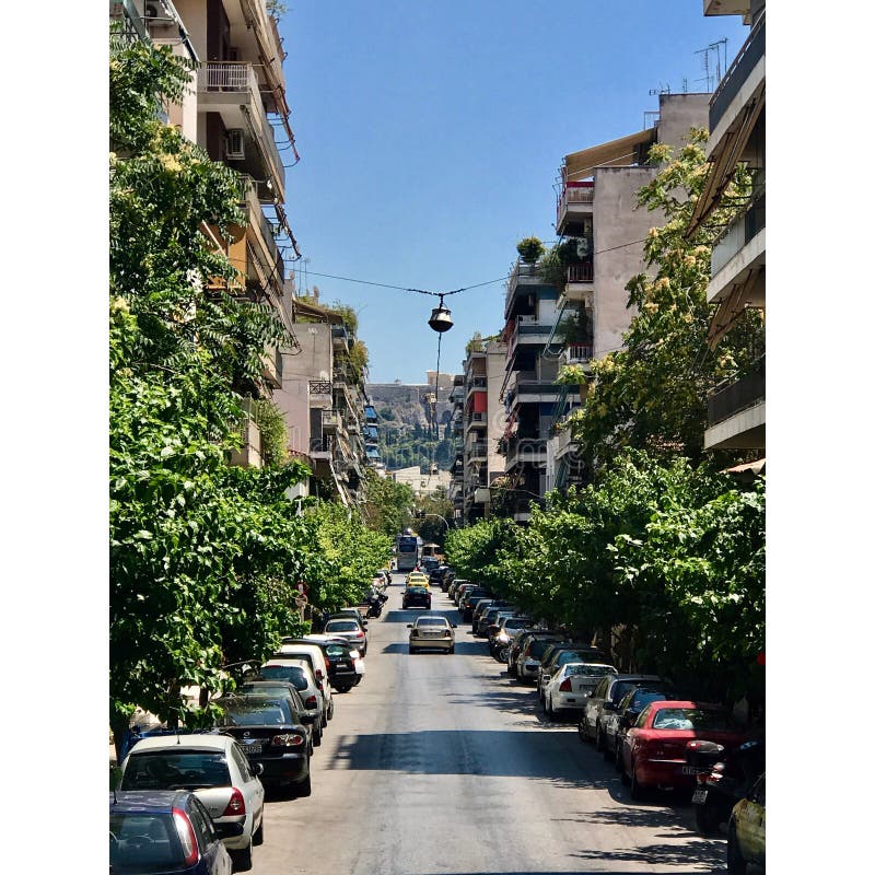 Road editorial stock photo. Image of road, athens, greece - 100120743