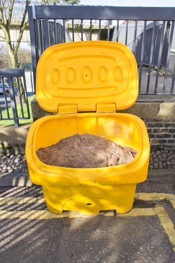 Road grit stock photo. Image of municipality, chloride - 38327276
