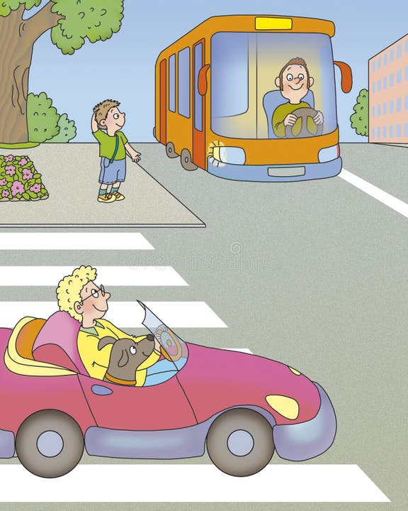 Road hazard stock illustration. Illustration of hazard - 22147141