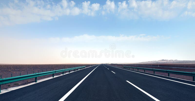 Road, Highway, Sky, Horizon Stock Image - Image of cloud, daytime ...