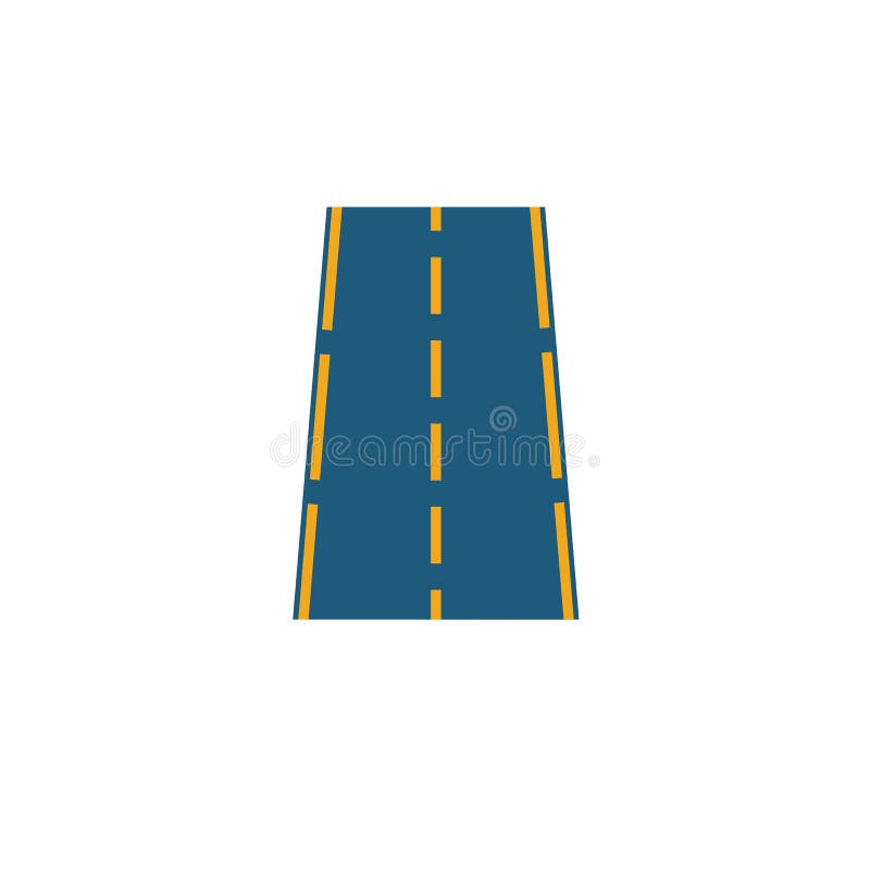 Road Icon. Simple Element from Transport Icons Collection Stock ...