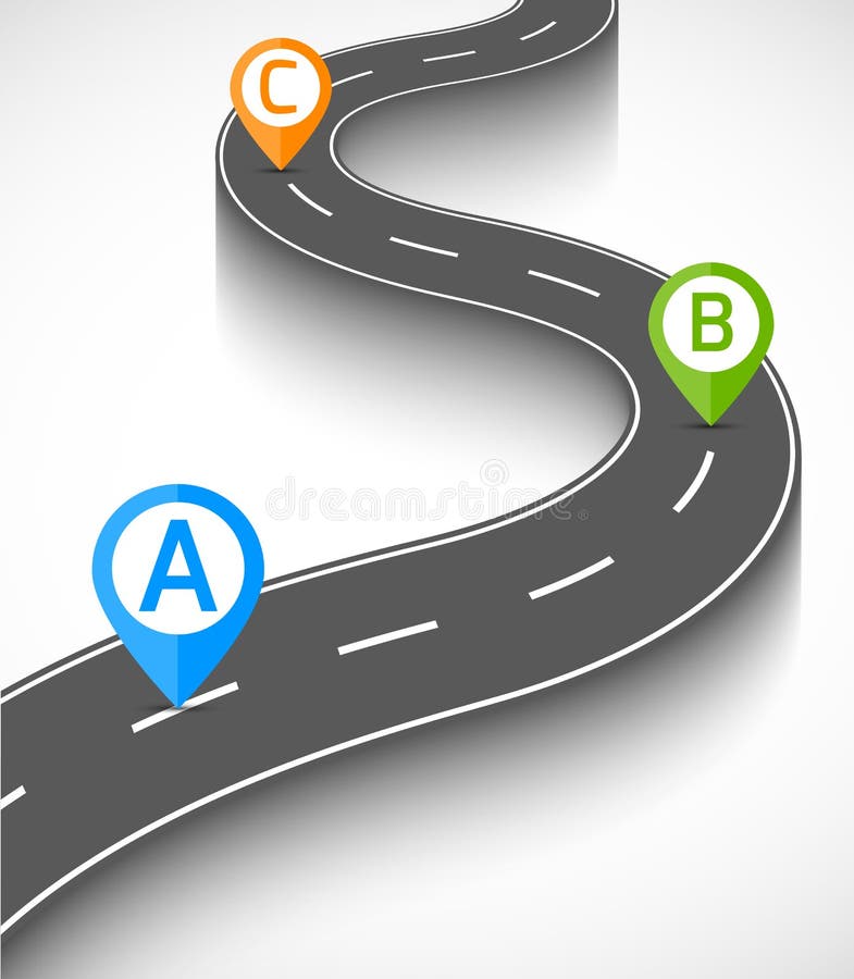 Road infographic stock vector. Illustration of road, background - 42435677