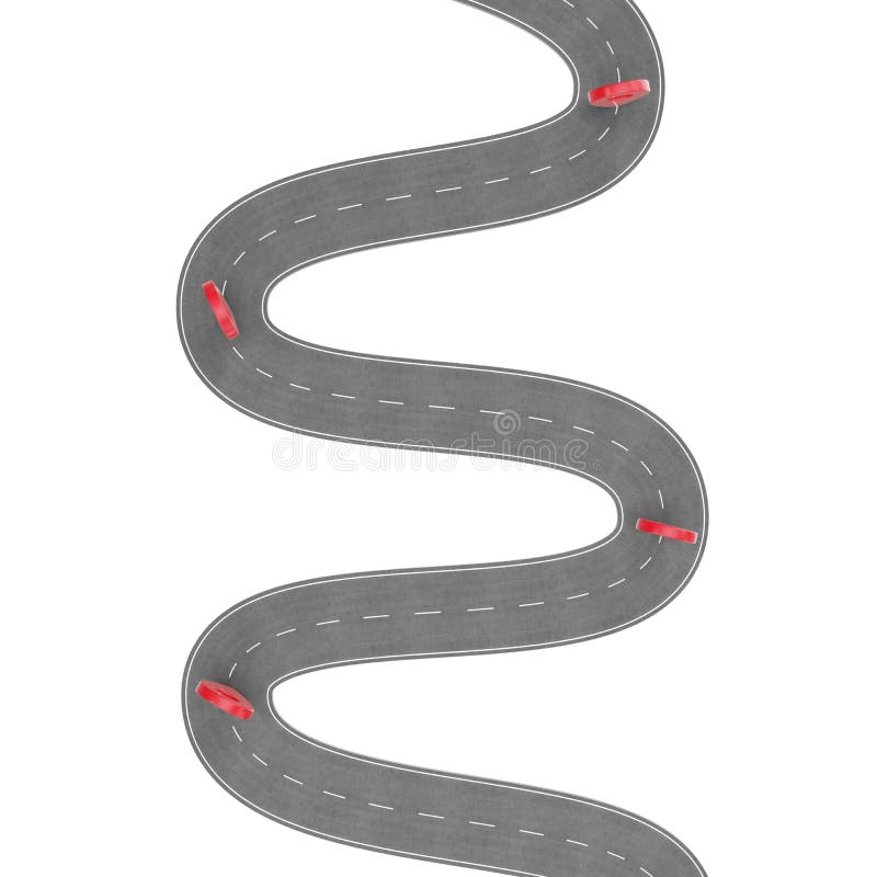 Road Infographic with Pin Pointer. Navigation Concept with Pin Pointer ... Road Infographic with Pin Pointer. Navigation Concept with Pin Pointer ...