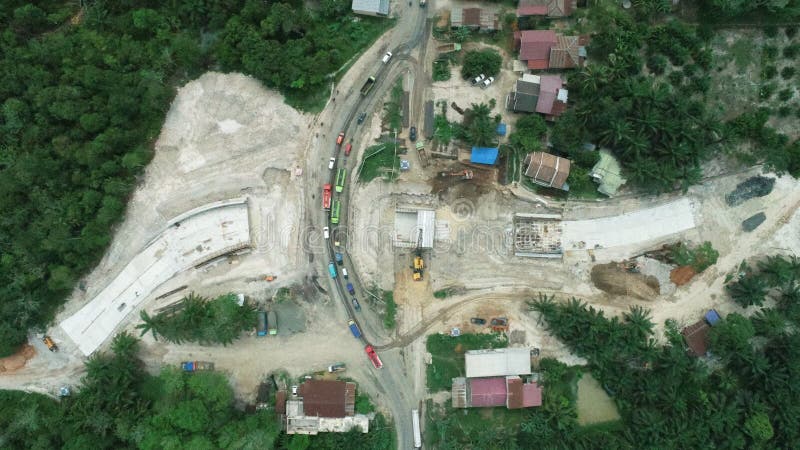 Road Infrastructure Development in Rural Areas Stock Image - Image of ...