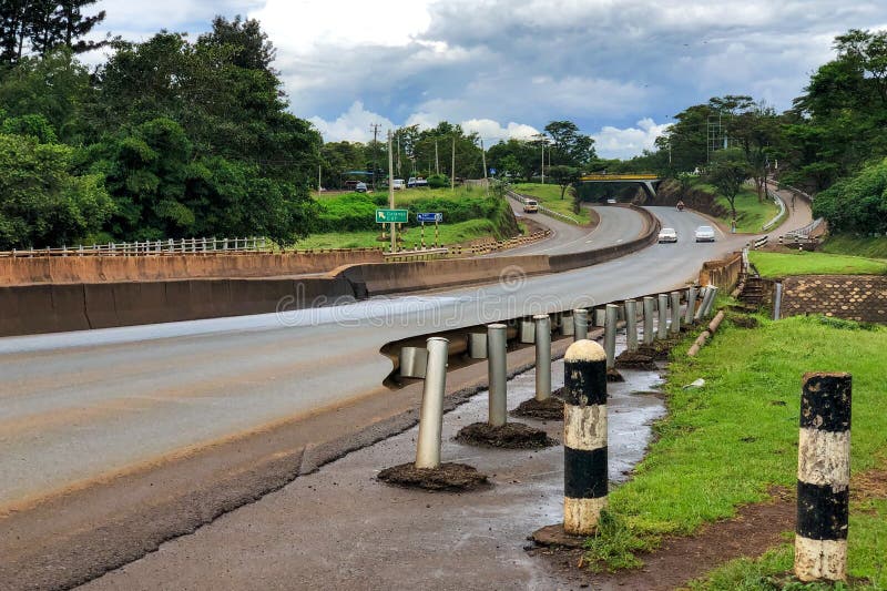 Road Infrastructure in Kenya Stock Image - Image of kenya, transport ...