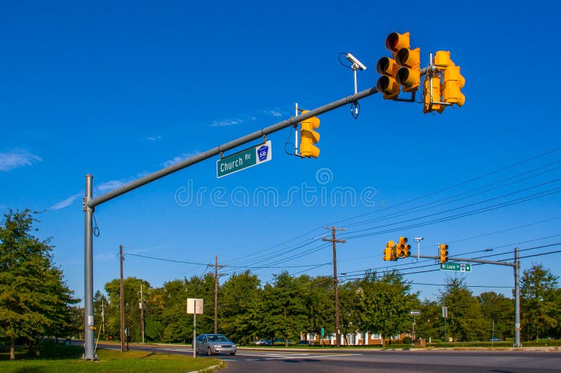Road intersection stock photo. Image of urban, road, cityscape - 49043502