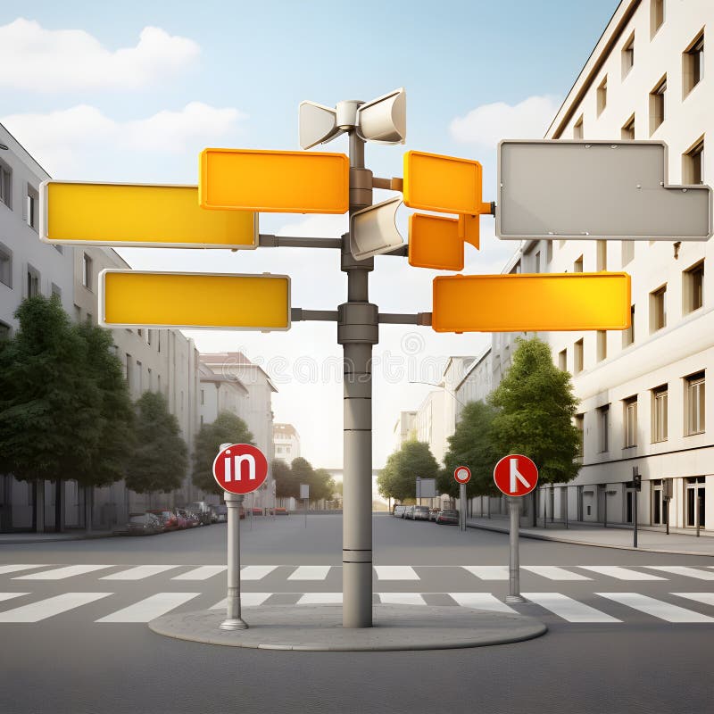 Informative Signposts Stock Illustrations – 10 Informative Signposts ...