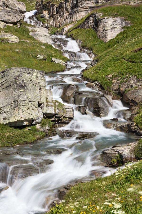 Iseran Pass - Savoie - France Stock Photo - Image of iseran, water ...