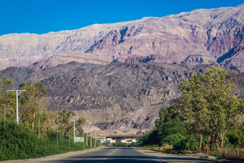 Road in Jordan stock photo. Image of western, mountains - 228502350