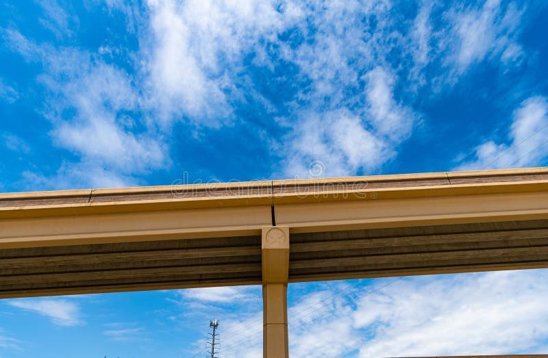 Flyover Architecture of Transport System. Bridge Overpass on Highway ...