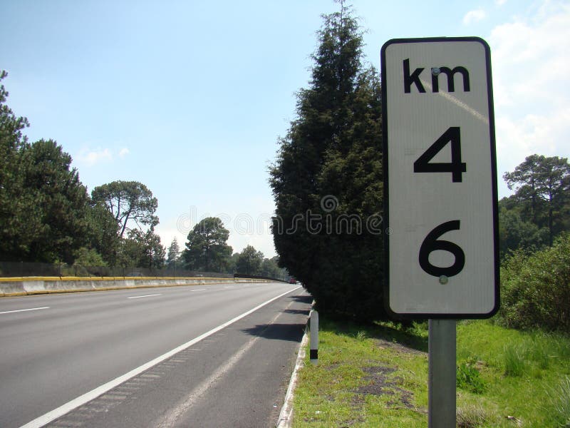 On the road km 46 stock image. Image of landscape, approach - 97116511