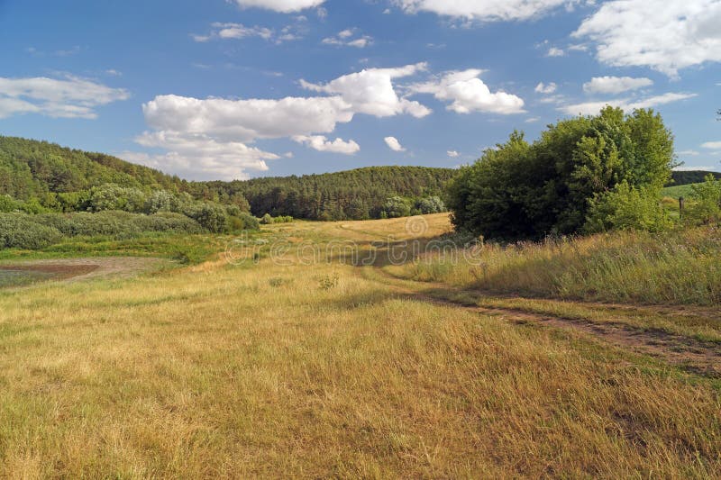 Road Lane and Deep Blue Sky Stock Photo - Image of blue, path: 73972706