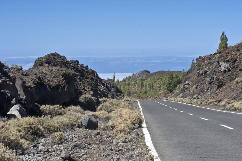 Road line stock image. Image of hill, road, infrastructure - 6992145