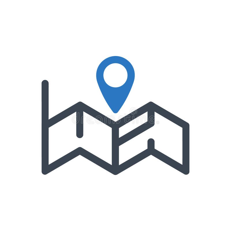 Road Location Icon stock vector. Illustration of sign - 361529372