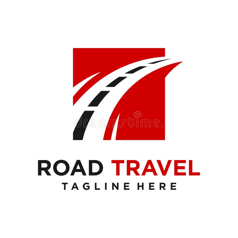 Road logo design stock illustration. Illustration of asphalt - 192041570