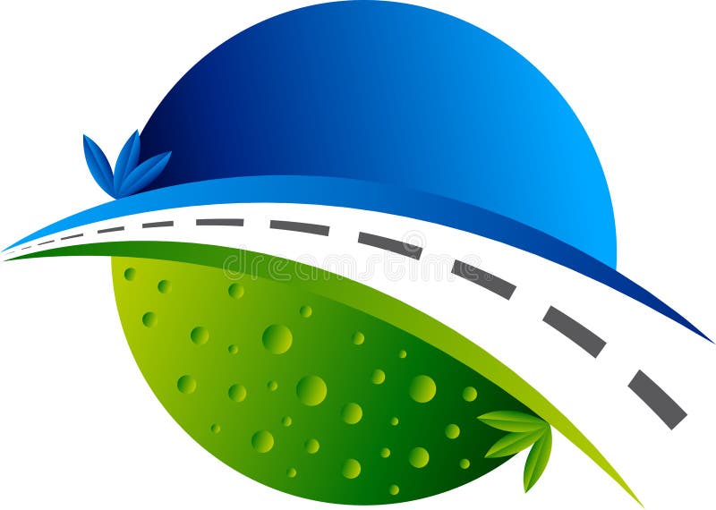 Road logo stock vector. Illustration of clip, choice - 89585192